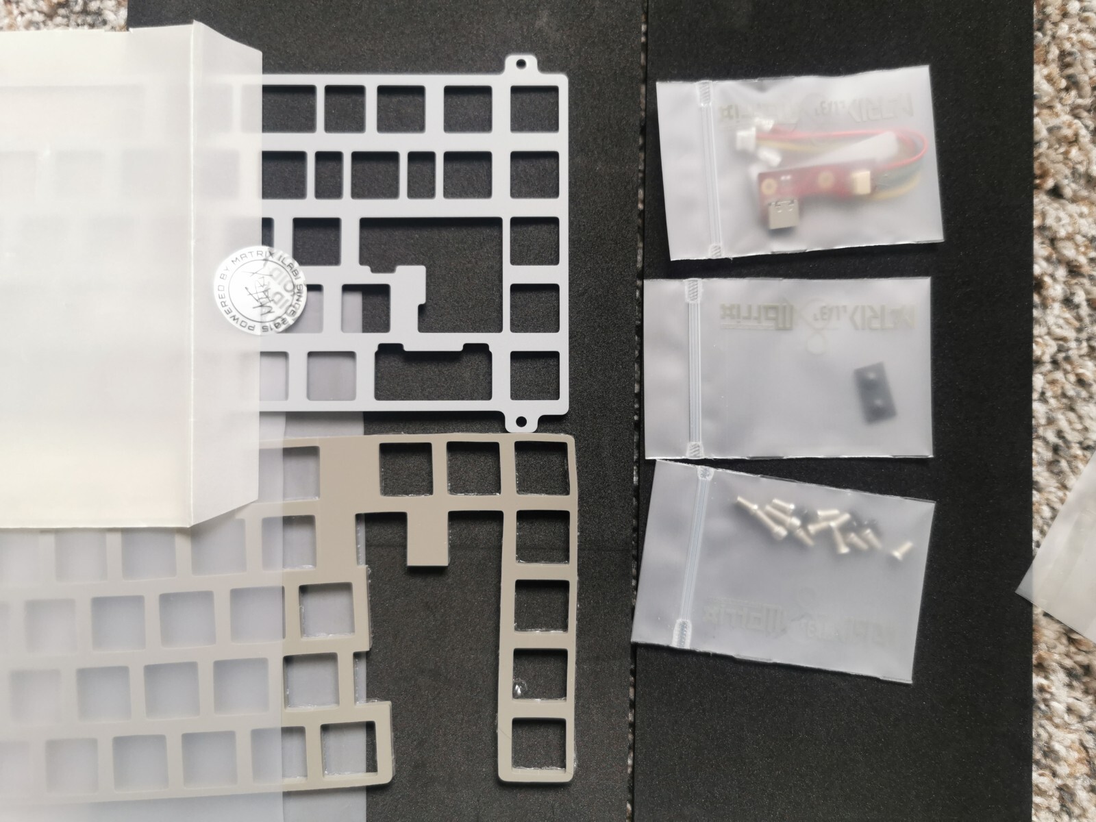 Matrix Lab Matrix Noah V2 65% mechanical keyboard kit, Dim Gray ...