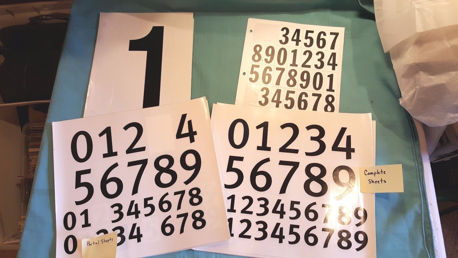 Vintage Changeable Cigarette Price Sign Numbers Decal Set | eBay