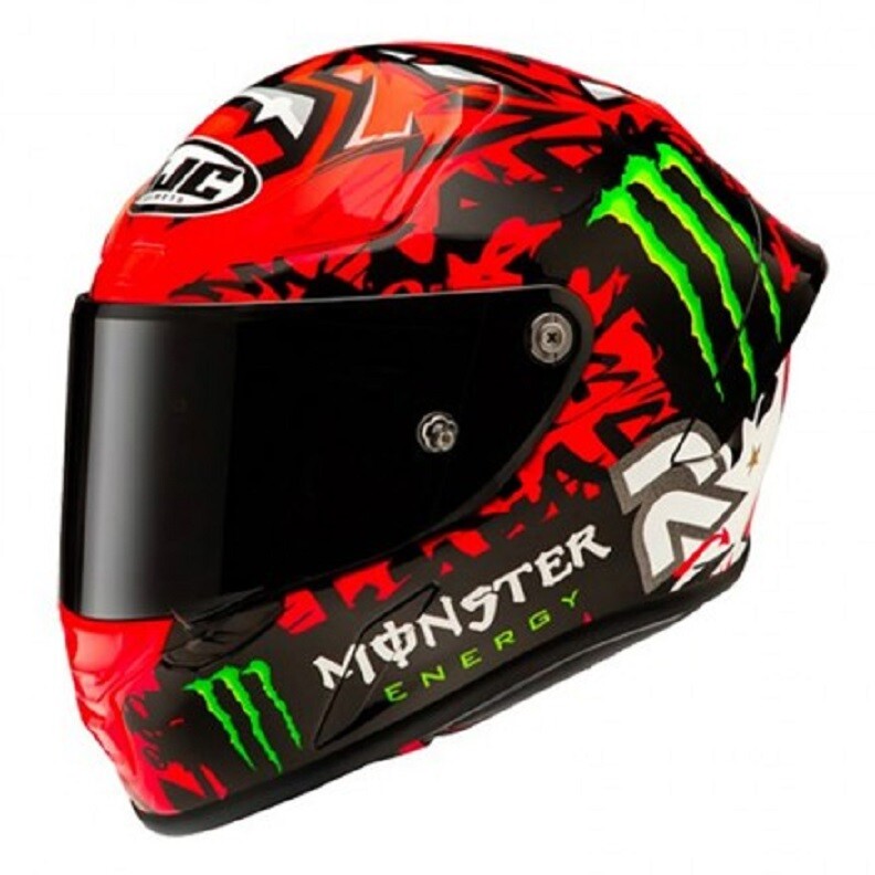 Full Face Motorcycle Helmet Fiber HJC RPHA 1 QUARTARARO REPLICA Helmet ...