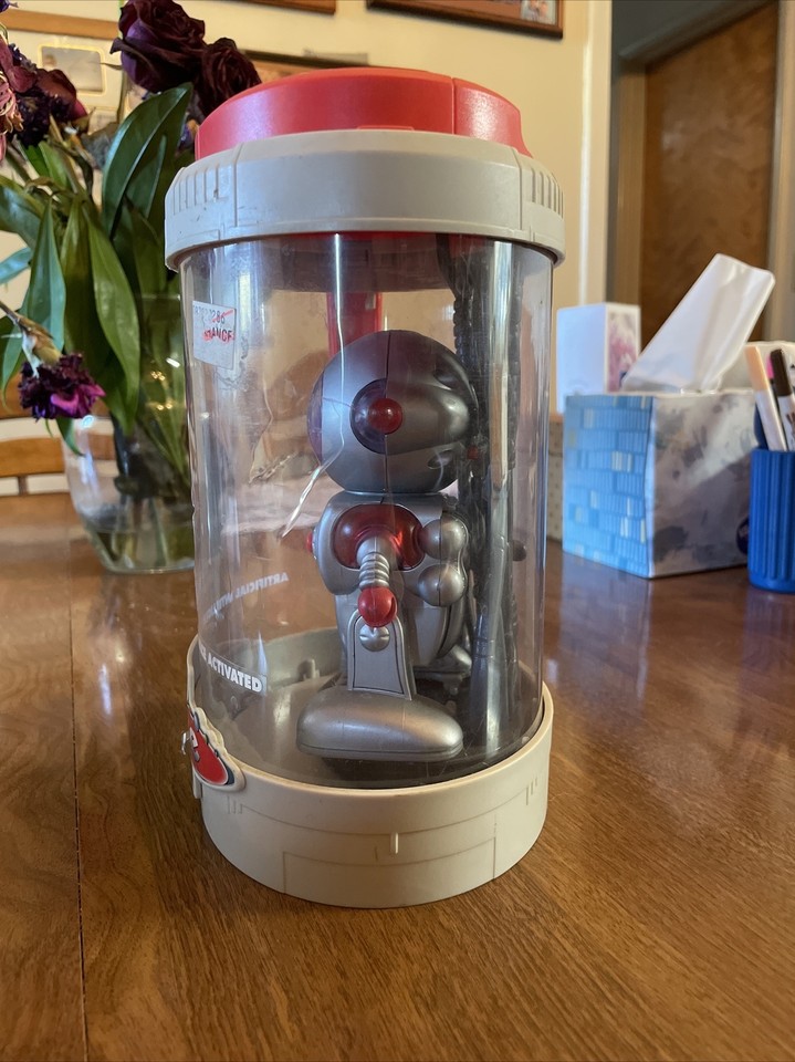 Vtg TEKNO DINKIE ROBOT Voice Activated Mom Bot Jibo-Kie Games Retro ...