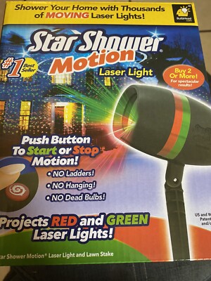 Star Shower Motion Laser Light by BulbHead - Outdoor Christmas Light ...