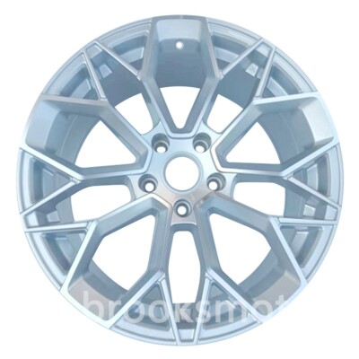 21" NEW BRIGHT SILVER FORGED WHEELS RIMS FITS FOR BMW 8 SERIES G14/15/ ...