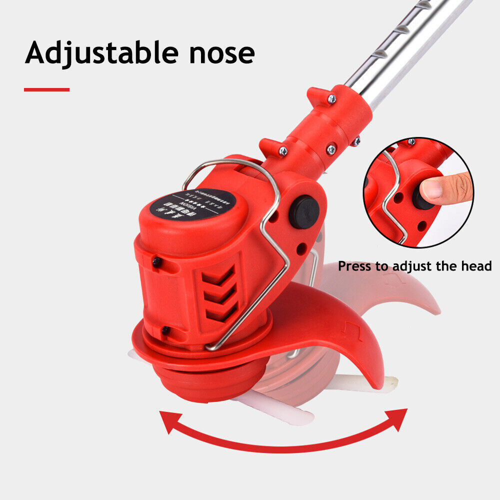 Heavy Duty String Line Trimmer Whipper Snipper Electrical Cordless Yard ...