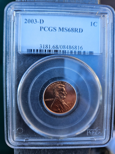 2004 LINCOLN CENT PENNY MS67 RD PCGS GOLD SHIELD | eBay