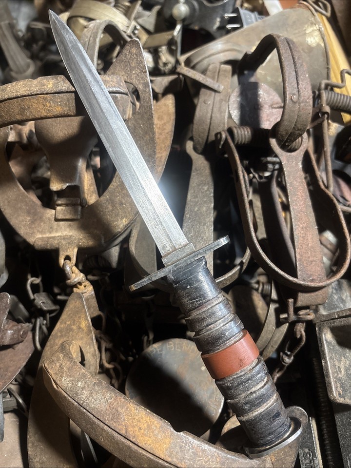 Ww2 Acc Cut Down M1 Carbine Bayonet Made Trench Knife / Stiletto | eBay