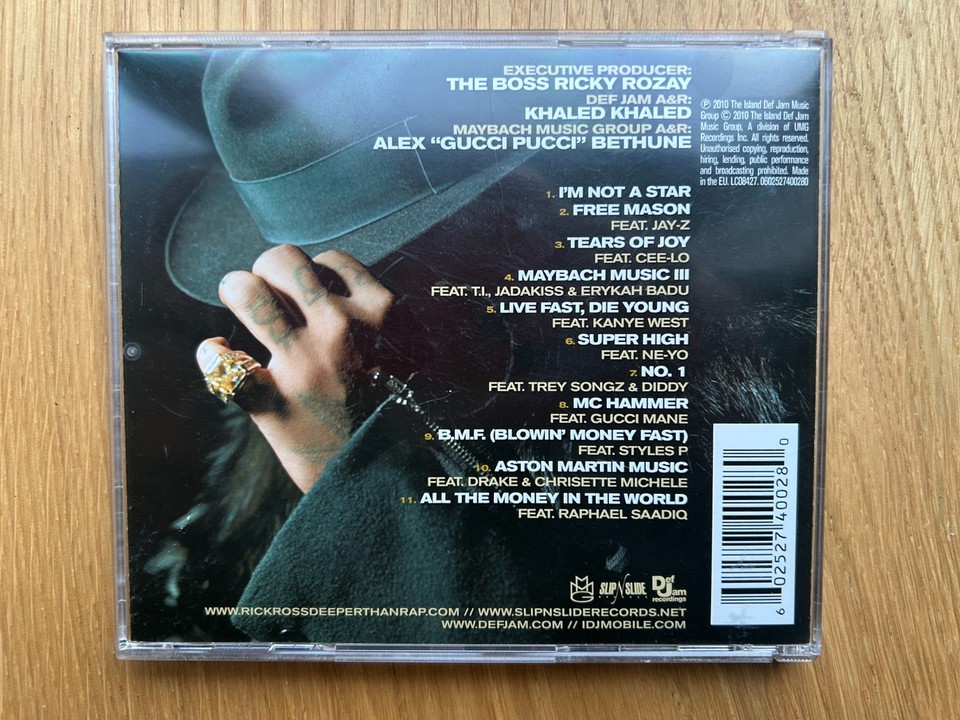 Rick Ross - Teflon Don - CD Album - 2010 - Def Jam Parental Advisory ...