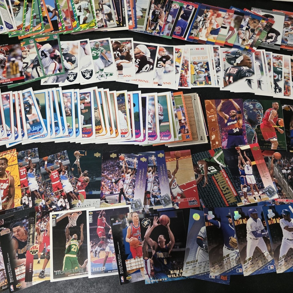 Huge Sports Card Lot - 5 LB Box - 1980s+ - Multi Sports - Hofs & More! | eBay