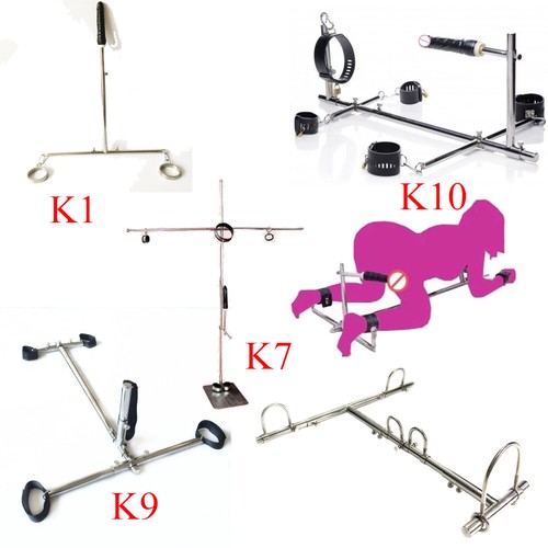 Heavy Slave Bondage Torture Frame Rack Spreader Bar Restraint Cuffs ...