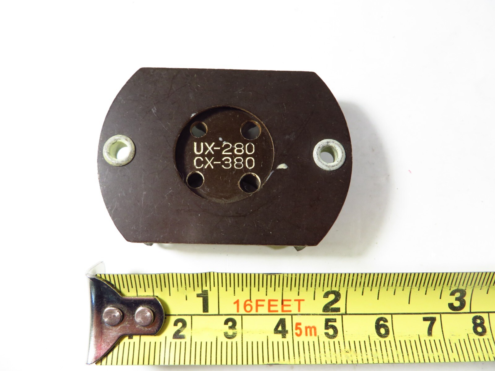 RARE 4-PIN TUBE SOCKET for UX-280 CX-380, NOS, FREE 2-3 Day Ship!!! | eBay