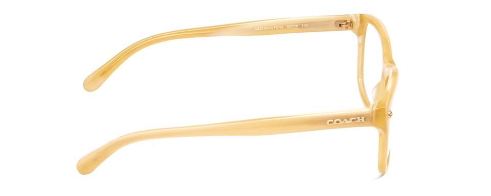 Coach HC6095 Women's Cat Eye Designer Reading Glasses in Ivory & White ...