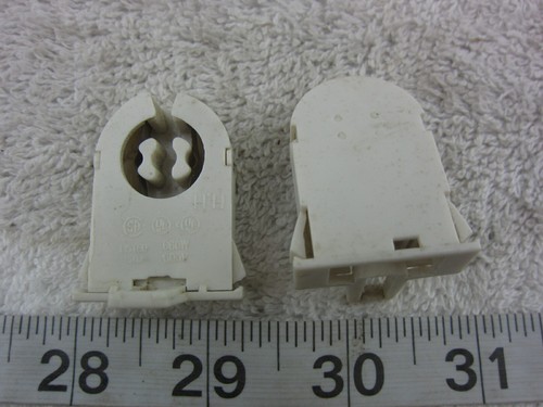 Art 465 BJB 26.297 HH SL-001 Bi-Pin Lamp Holder Socket Lot of 2, Used ...