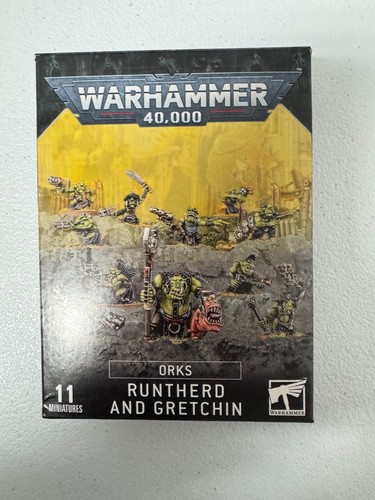 61225 Warhammer 40k Orks Ork Runtherd and Gretchin open box complete | eBay
