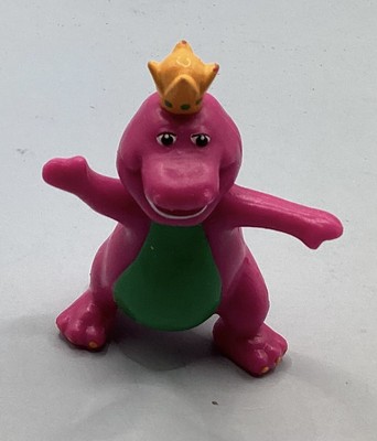 1993 Barney with Crown The Dinosaur 3" Figure Barney the Dinosaur | eBay