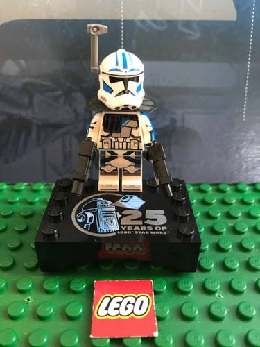 MINIFIGURE LEGO STAR WARS : Arc Trooper Fives + socle 25 ans : Set ...