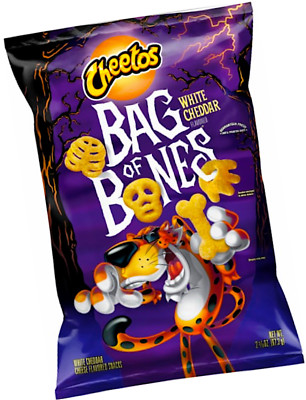 Cheetos White Cheddar Flavored Bag of🦴 Bones - 7.5oz *Party bag ...