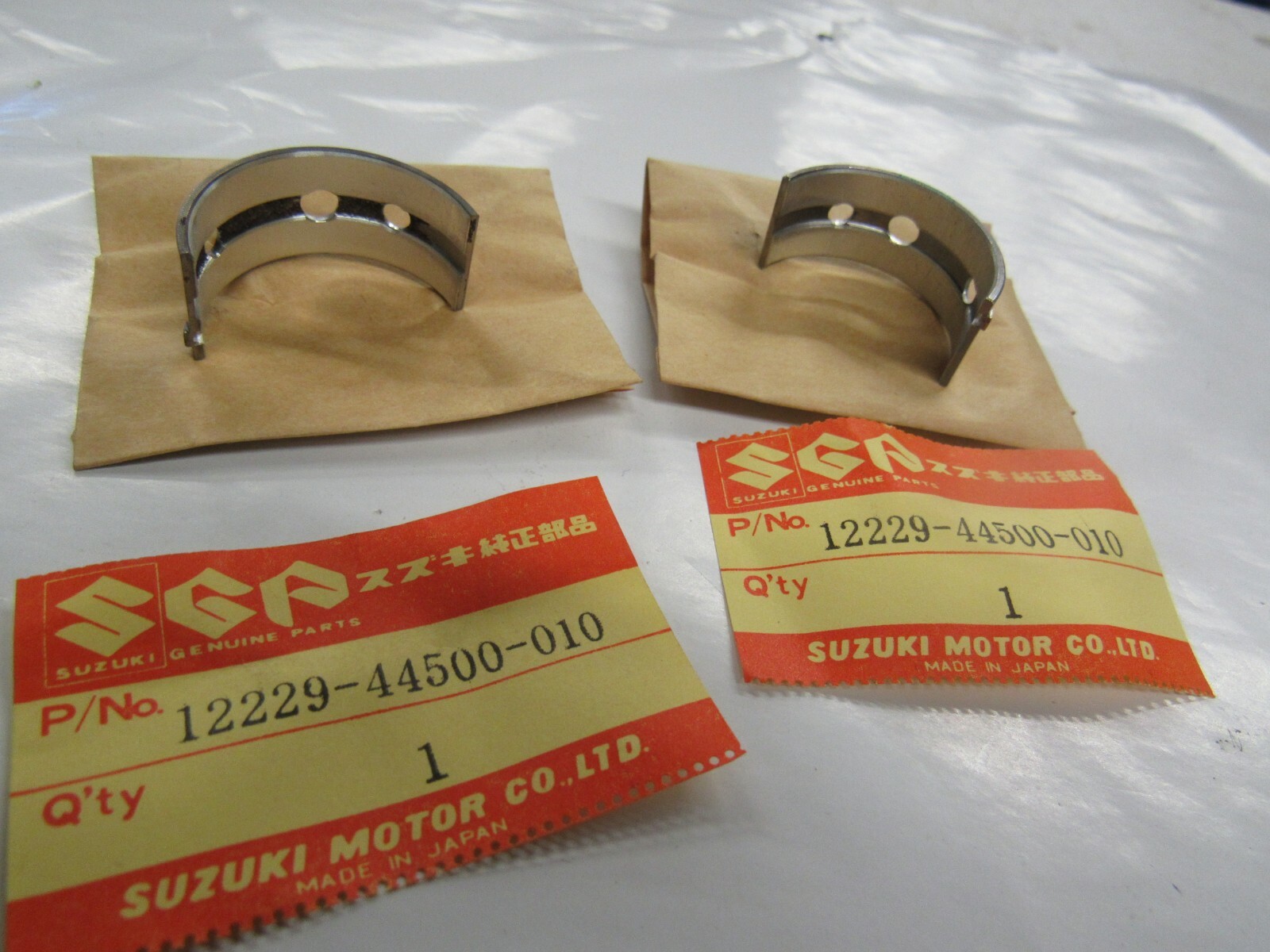 SUZUKI GS450GA GS 450 GA CRANKSHAFT BEARING (GREEN) OEM NOS 12229-44500 ...