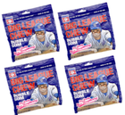 913369 4X 60G POUCH BIG LEAGUE CHEW BUBBLE GUM BIG RALLY BLUE RASPBERRY ...