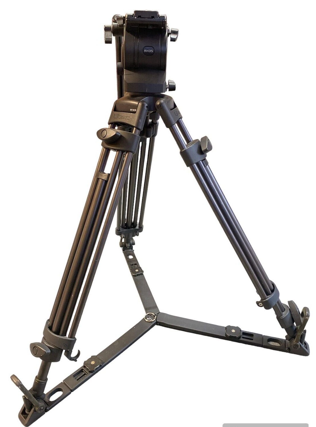 Libec RT30B 2 Stage Aluminum Tripod w/ Libec RH35R Fluid Head | eBay