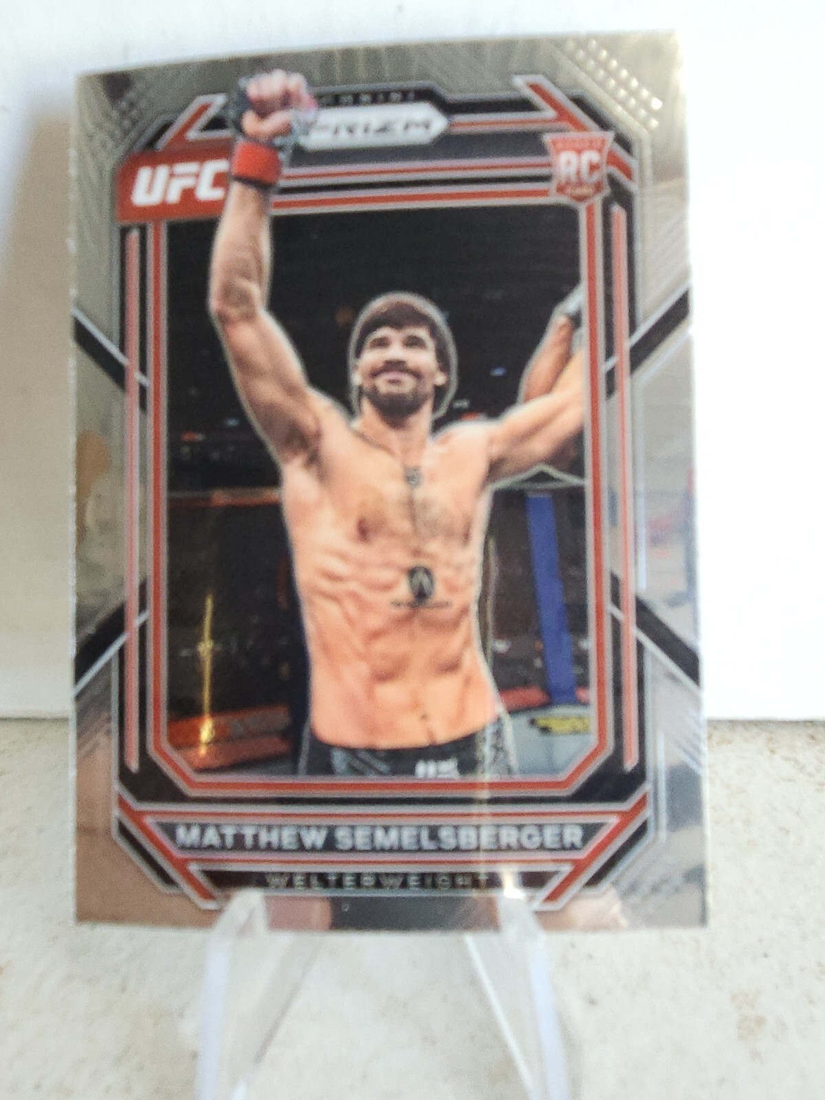 Matthew Semelsberger 2023 Panini Prizm UFC Base Rookie Welterweight ...