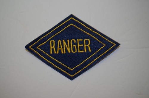 b0649 WW2 US Army Ranger 1st First model Diamond Rangers Shoulder Patch ...