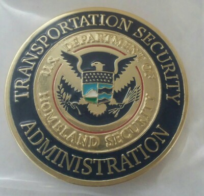 Authentic Homeland-TSA- Area Director Challenge Coin | eBay