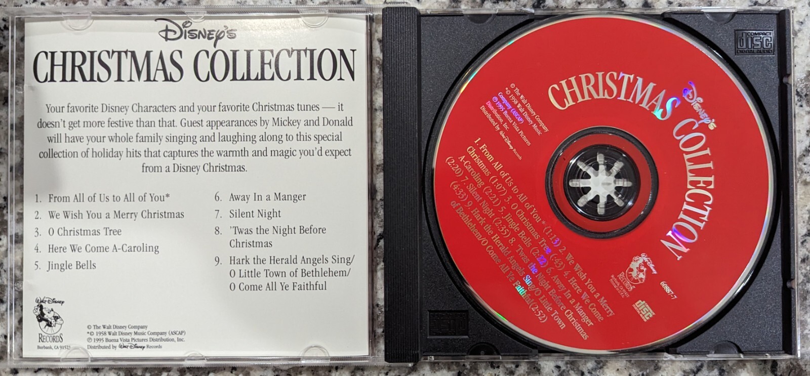 Disney's Christmas Collection (1995 CD) | eBay