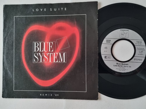 Blue System - Love Suite (Remix '89) 7'' Vinyl Germany/ Dieter Bohlen ...