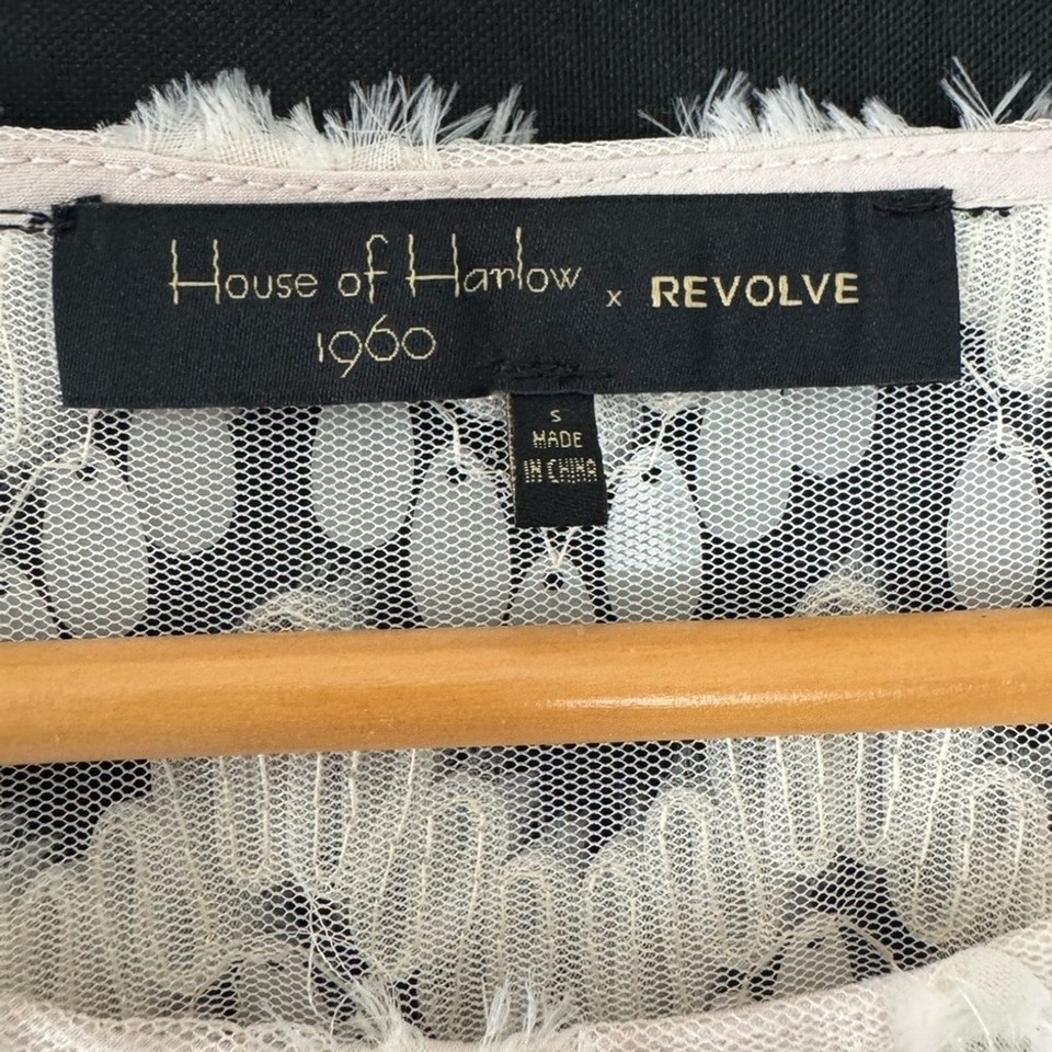 House of Harlow 1960 x Revolve Feathered Sequin Flapper mesh Long ...