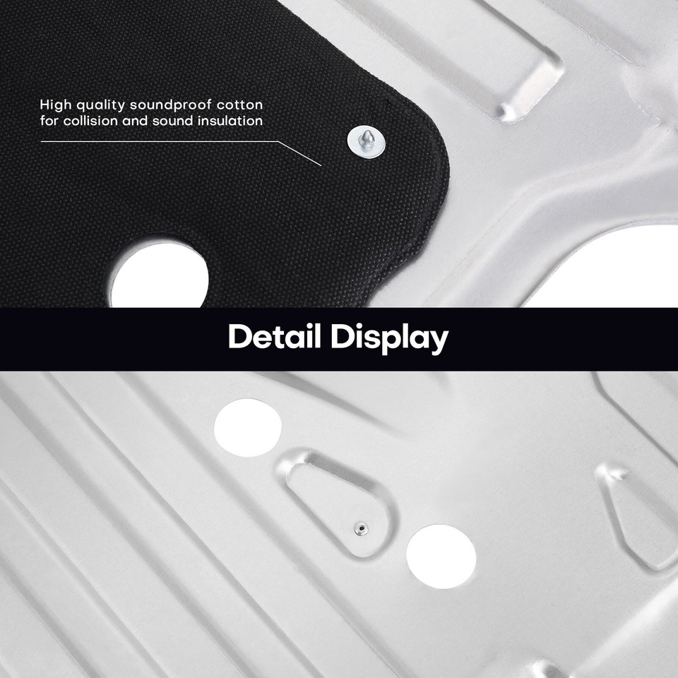 Car Front Engine Splash Guard Under Car Shield Cover For Honda Civic ...