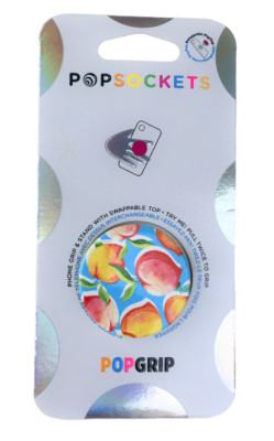 PopSockets Peachy Peaches Orange Peach Glossy PopSocket Pop Socket PopGrip | eBay