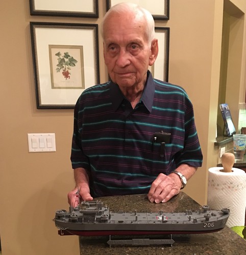 WW II US Navy USS LST 400 Landing Ship Tank D-day Normandy Lindberg ...