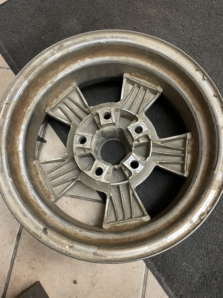 Hurst Style Wheel 15x6. 5x5 Bolt Pattern. Used | eBay