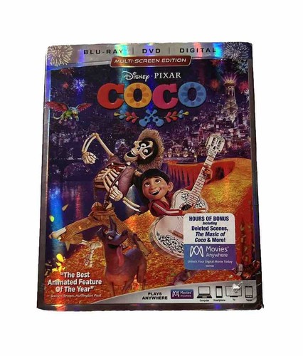 Disney Pixar COCO Blu-ray DVD . Very Good | eBay