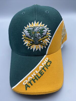 Oakland Athletics A's Hat Cap Elephant Bats Stomper Wool Blend MLB Mens ...
