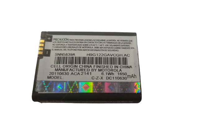 OEM Battery BN11 SNN5839A For Motorola Barrage V860 Debut i856 Karma ...