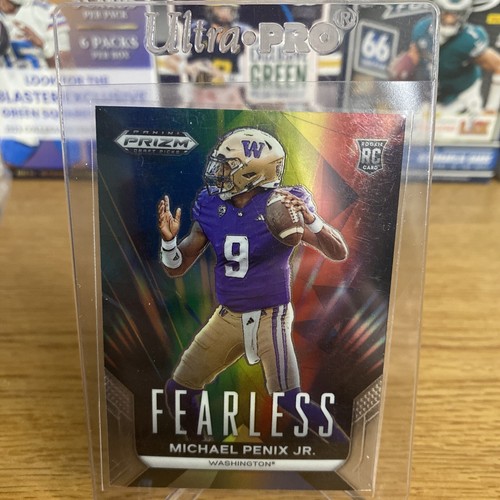 2024 Panini Prizm Draft Picks - Fearless Michael Penix Jr. #F-MPJ (RC ...
