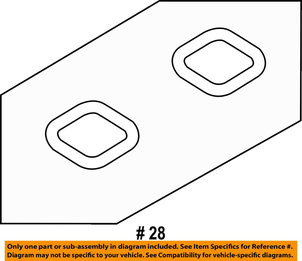 FORD OEM-Engine Intake Manifold Gasket BL3Z9439A | eBay