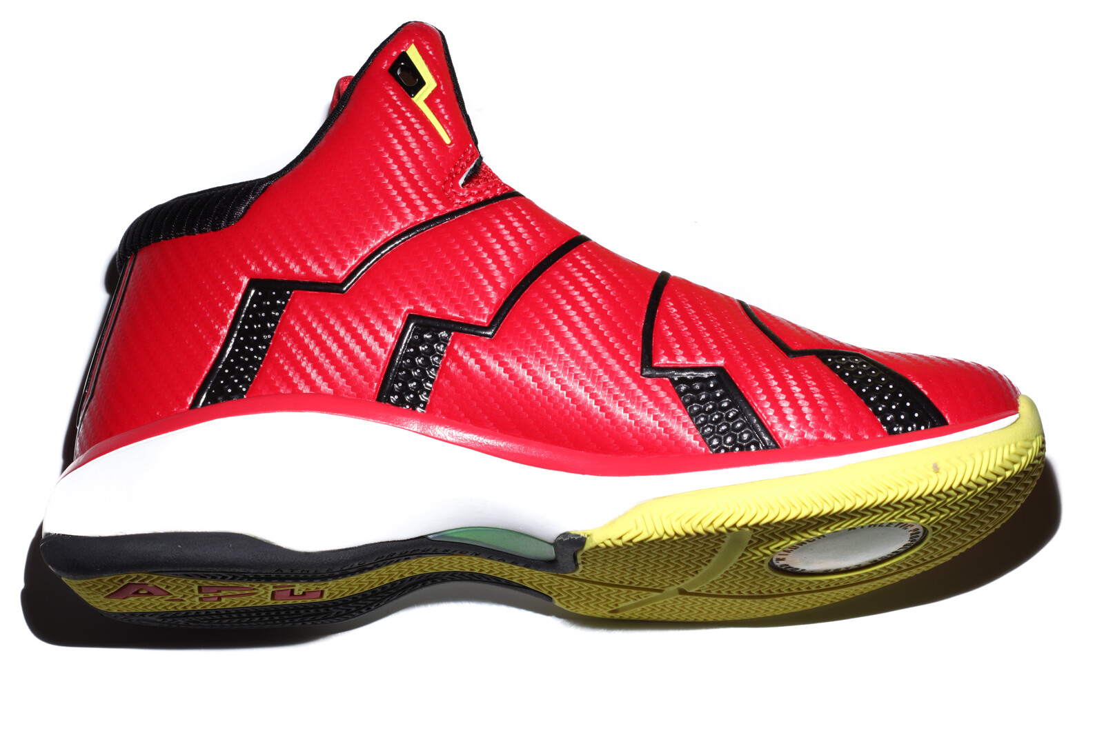 New APL Concept 2 Red Black and Electric Color Basket Ball Shoes Size ...