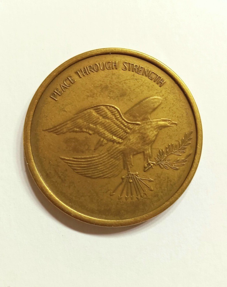 American Security Council - Peace Through Strength Coin | eBay