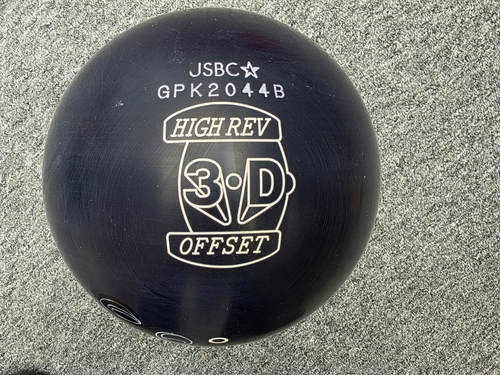 15 lbs USED Hammer 3D HIGH REV OFFSET bowling ball | eBay