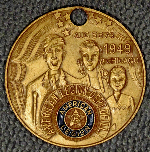 1949 American Legion token, ill., 30 years of service, | eBay