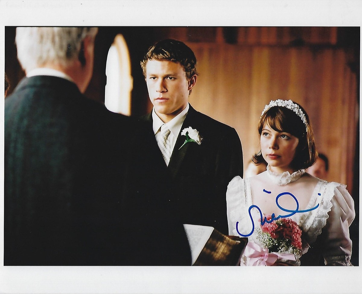 Heath Ledger And Michelle Williams Wedding