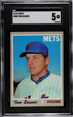 1970 Topps TOM SEAVER New York Mets #300 SGC 5 EX Condition! | eBay