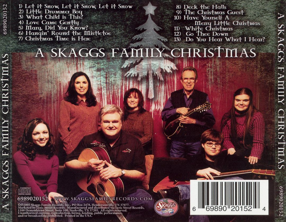 SKAGGS FAMILY SKAGGS FAMILY CHRISTMAS, VOL. 1 NEW CD 669890201524| eBay