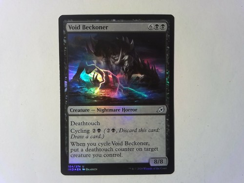 Foil Void Beckoner Ikoria: Lair of Behemoths - Magic the Gathering MTG Black | eBay