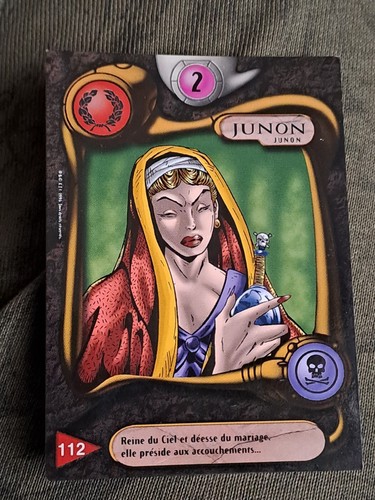 Carte Deus 112 Junon card 1996 vintage brillante collector | eBay