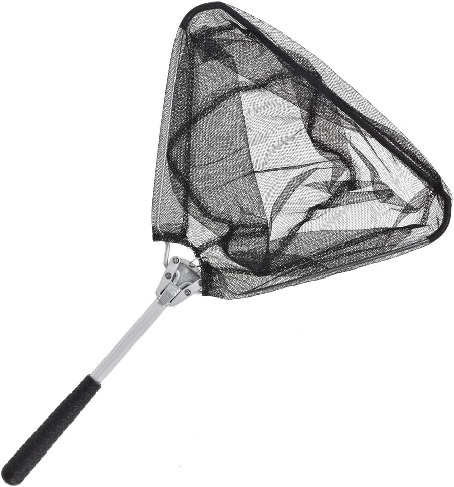 Folding Fishing Landing Net, Portable Fishing Dip Net for Fly Fishing ...
