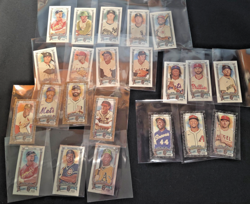 2025 Topps Allen & Ginter Mini Lot of 22~Mini/A&G Back/Black/Chrome ...