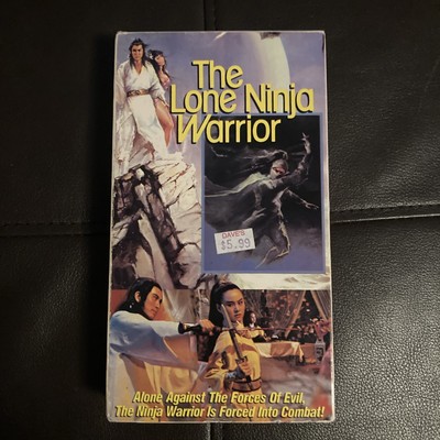 The Lone Ninja Warrior (VHS) SUPER RARE Martial Arts Movie - Free ...