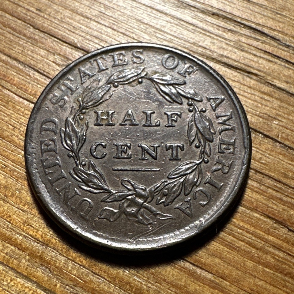 1809 CLASSIC HEAD HALF CENT NICE COLOR AND EYE APPEAL Rare Coin 🔥 | eBay